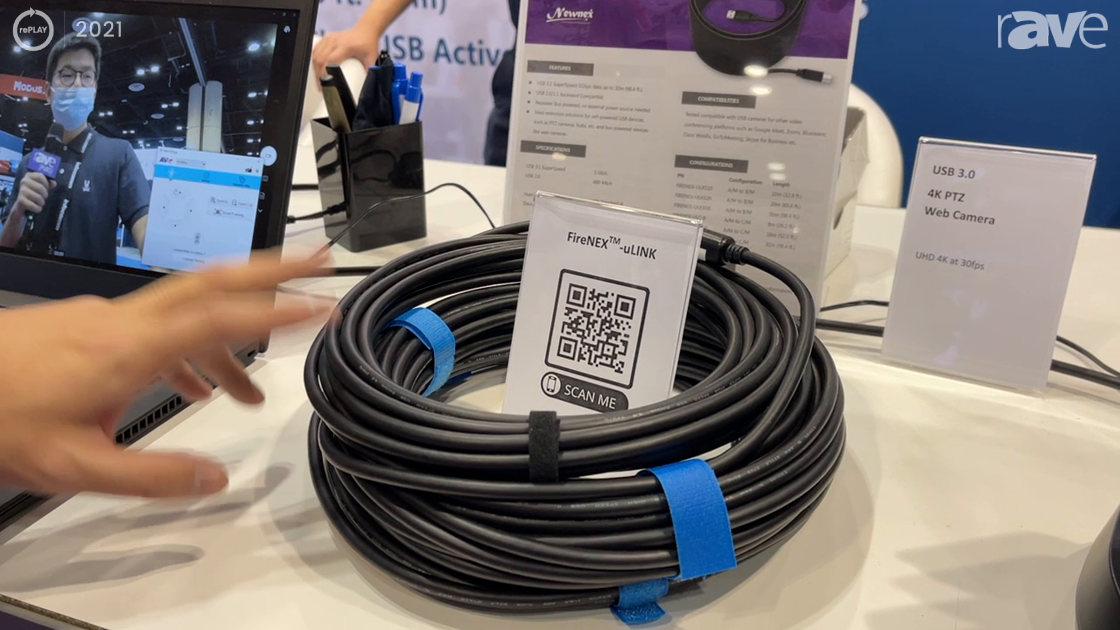 InfoComm 2021: Newnex’s FireNEX-uLink Active Cable Supports USB 3.1 and ...