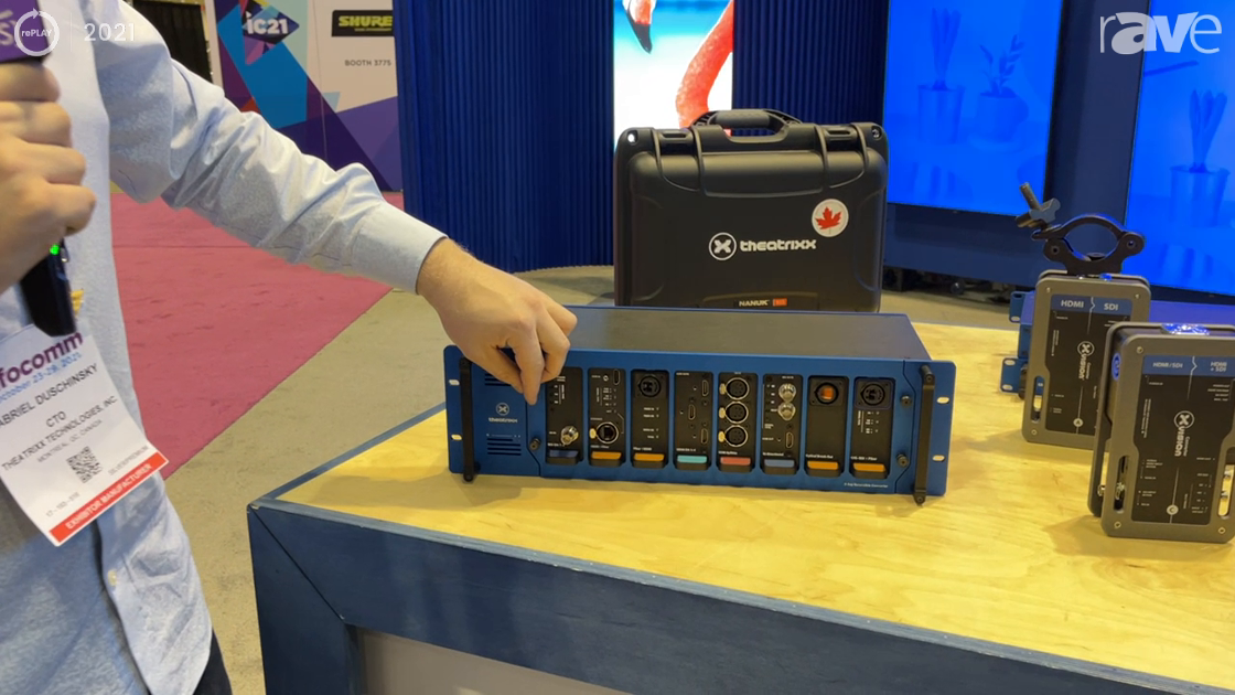 InfoComm 2021: Theatrixx Shows Off the 8-Bay Reversible Rackmount ...