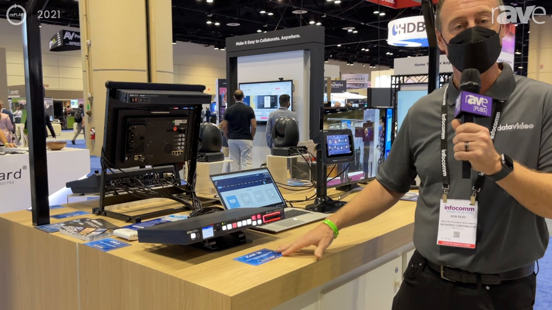 InfoComm 2021: Datavideo Debuts iCAST 10 Hybrid Event Switcher with ...
