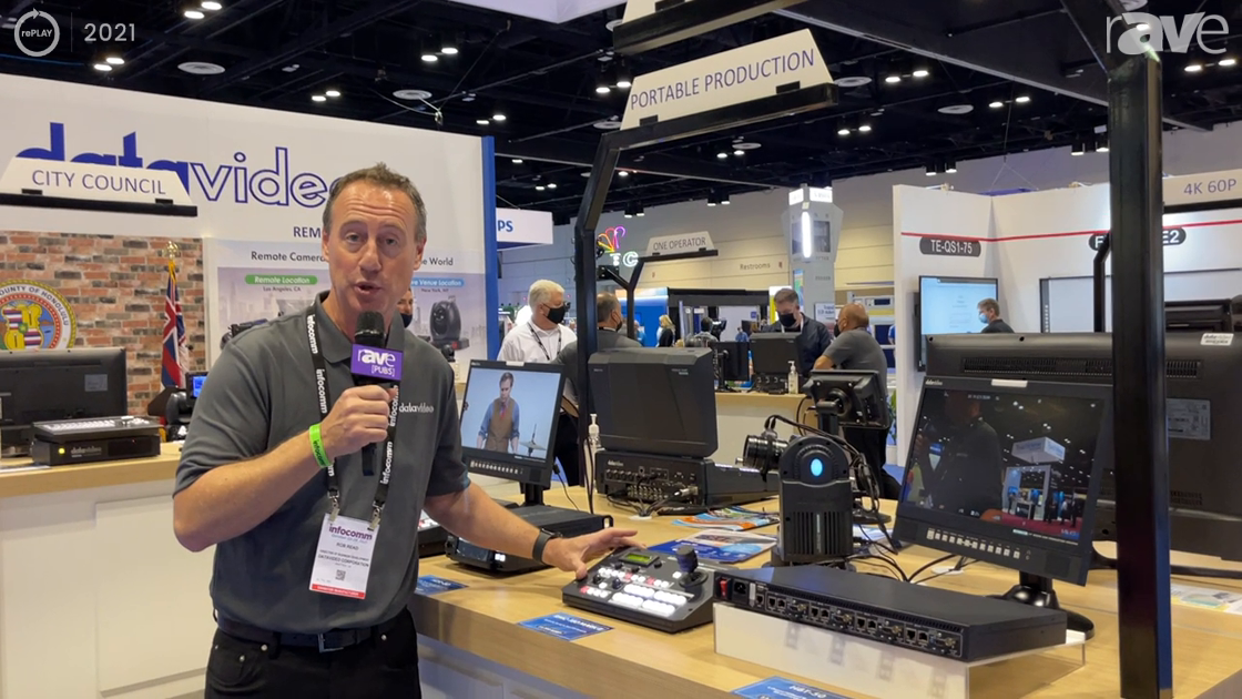 InfoComm 2021: Datavideo Unveils RMC-180 MARK II Camera Controller and ...