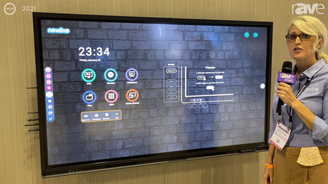 InfoComm 2021: Newline Interactive Introduces Q Series with User ...