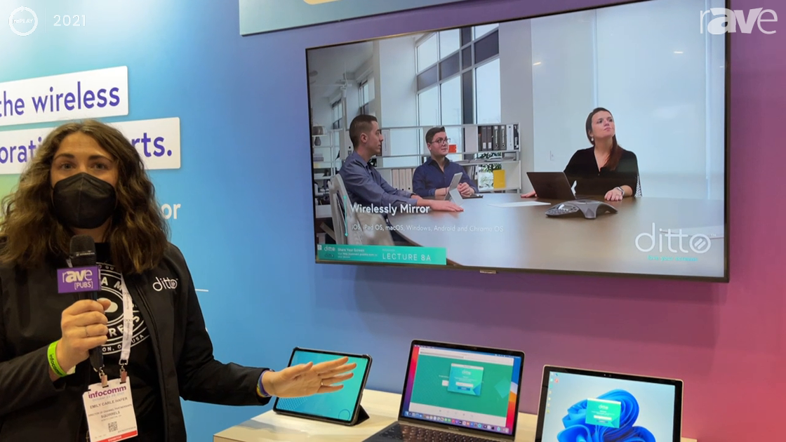 InfoComm 2021: Squirrels Exhibits Ditto, All-in-One Screen Mirroring ...