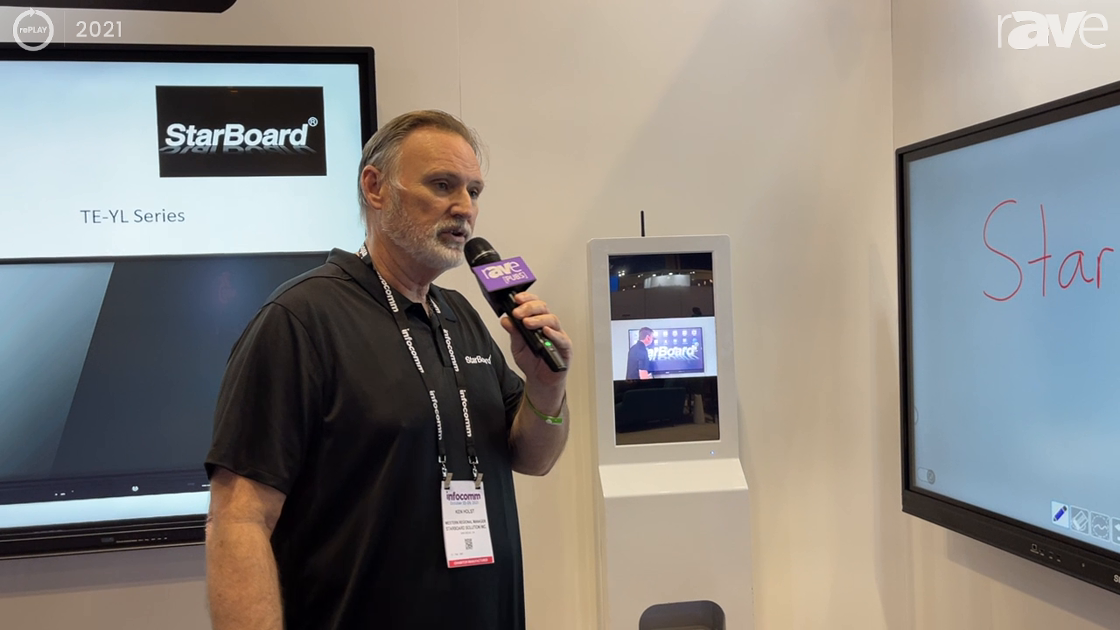 InfoComm 2021: StarBoard Specifies Digital Hand Sanitizer Touch Screen ...