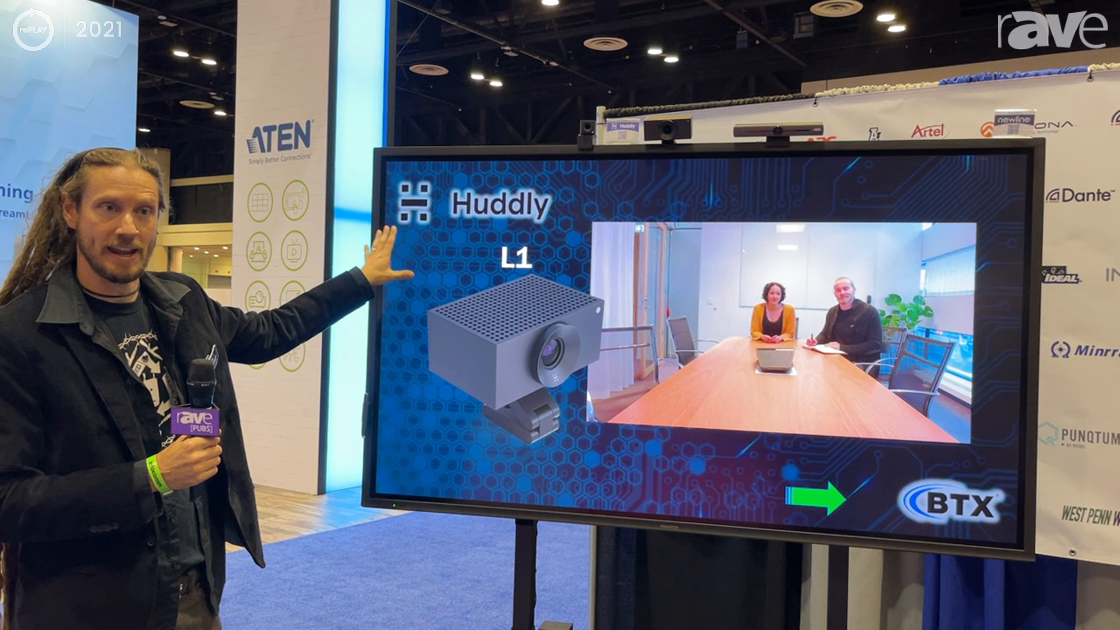 InfoComm 2021: Huddly Exhibits L1 Large-Room AI Collaboration Camera at ...