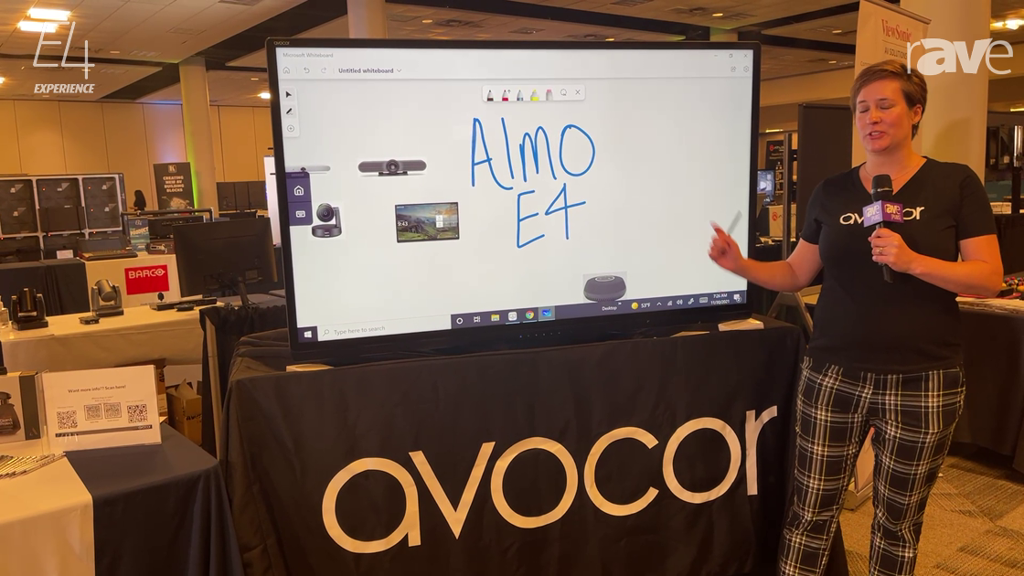 E4 Experience: Avocor Demos G-Series Bezel-Less Interactive Display for ...