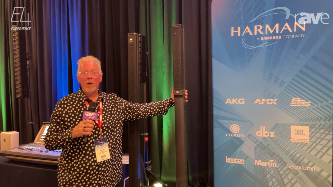 E4 Experience: Harman Discusses Rechargeable Portable Column PA Systems ...