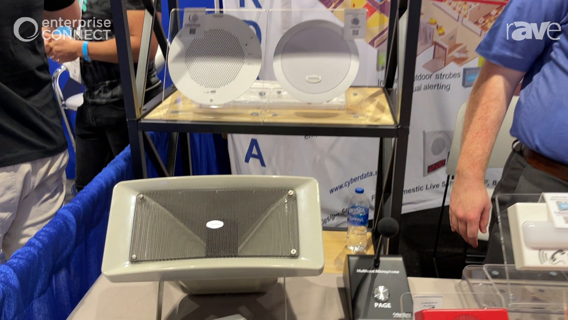 EC 2022: CyberData Shows 011457 SIP IP66 Outdoor Horn With PoE Power ...