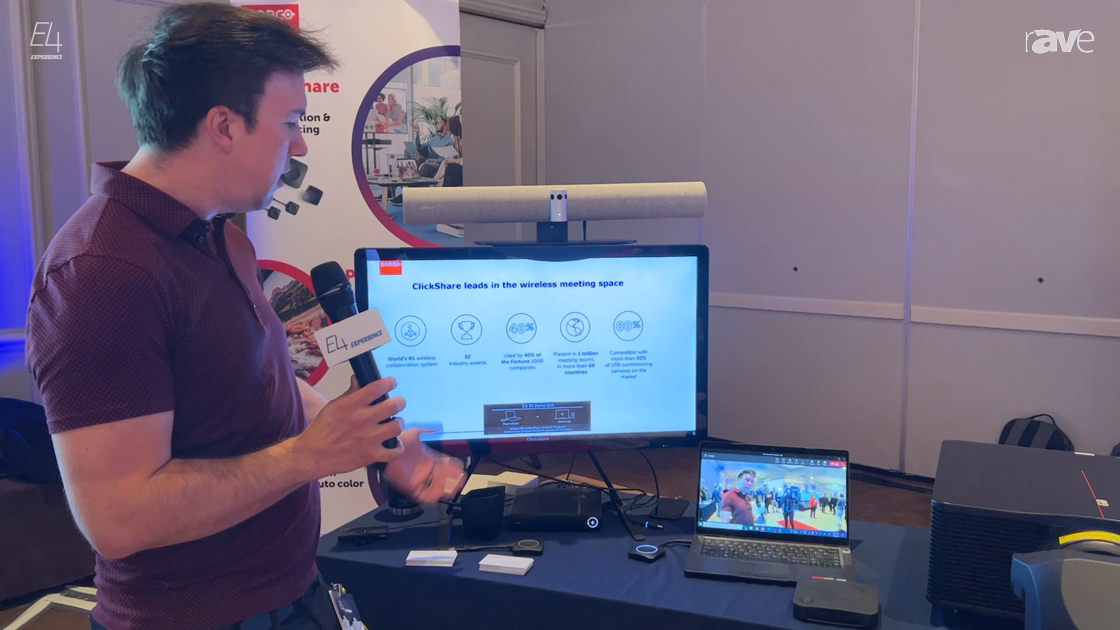 E4 Experience: Barco Showcases ClickShare with New Digital Signage ...