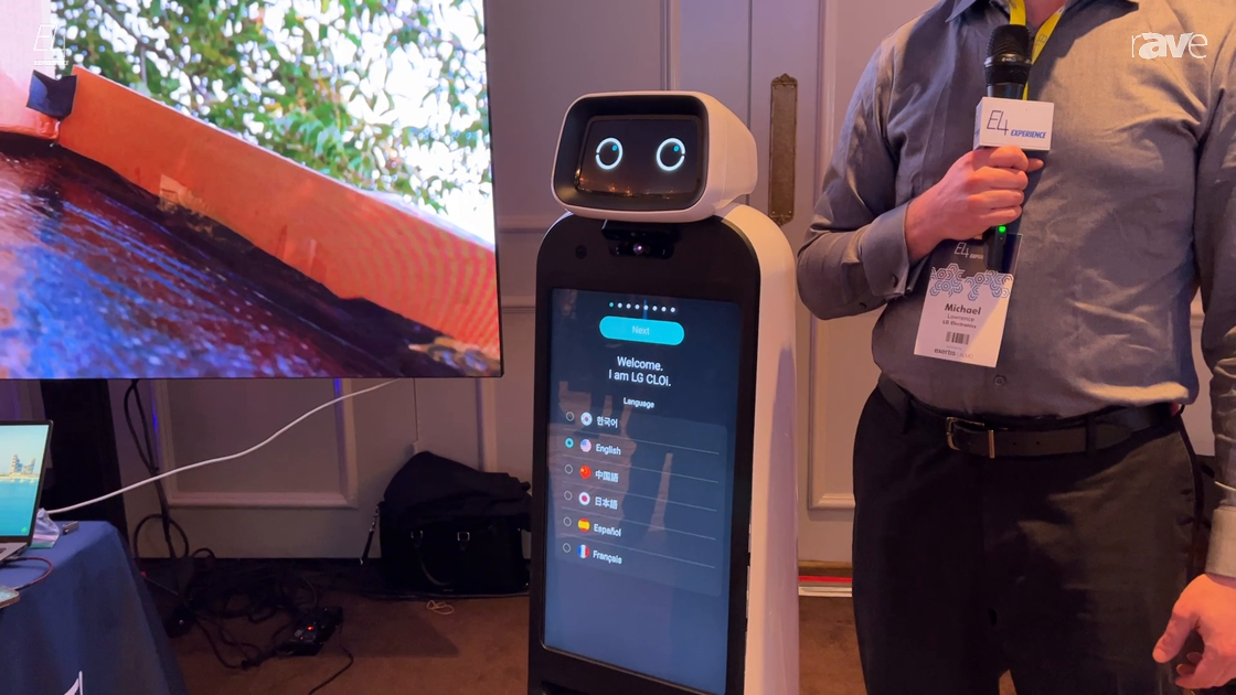 E4 Experience: LG Electronics Shows CLOi Guidebot with WayFinding ...