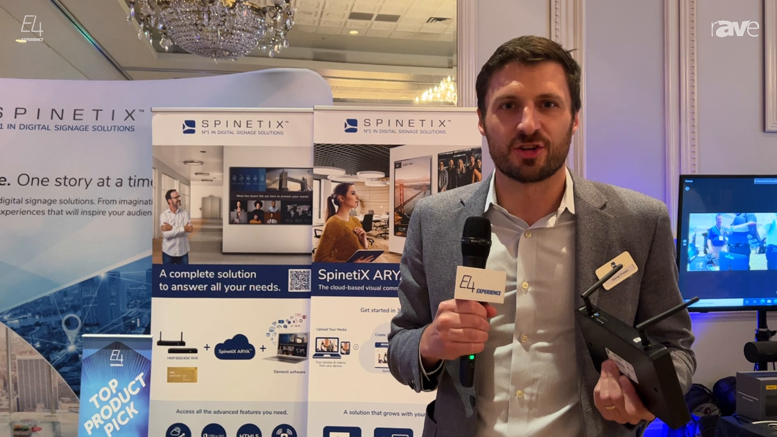 E4 Experience Spinetix Explains How The Arya Cloud Solution Is