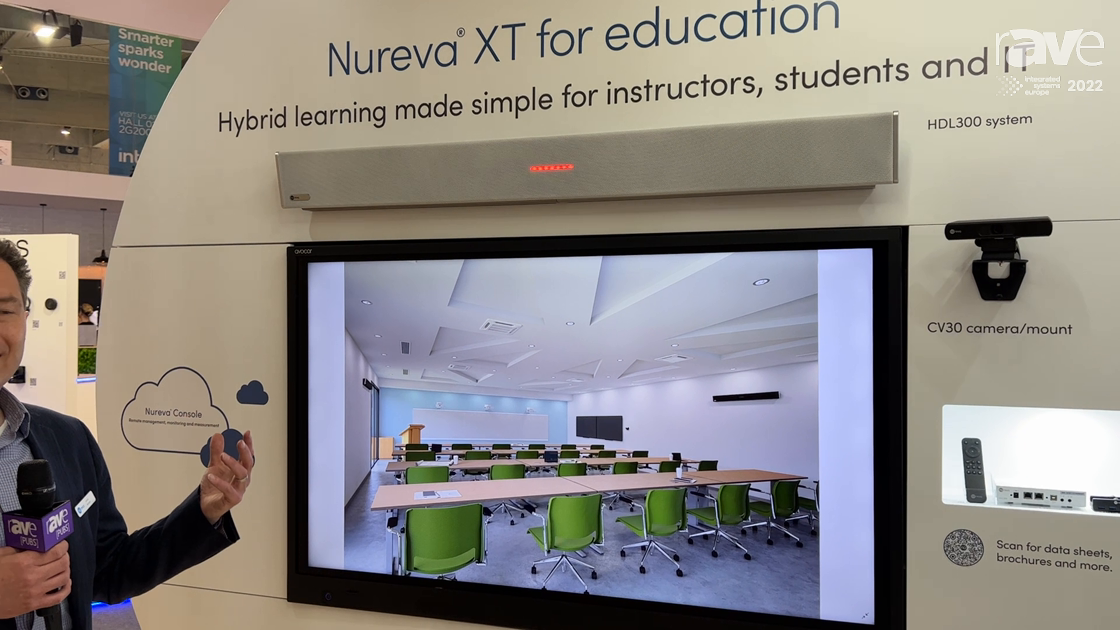 ISE 2022: Nureva Adds Nureva XT Classroom Solutions with HDL300, CV30 ...