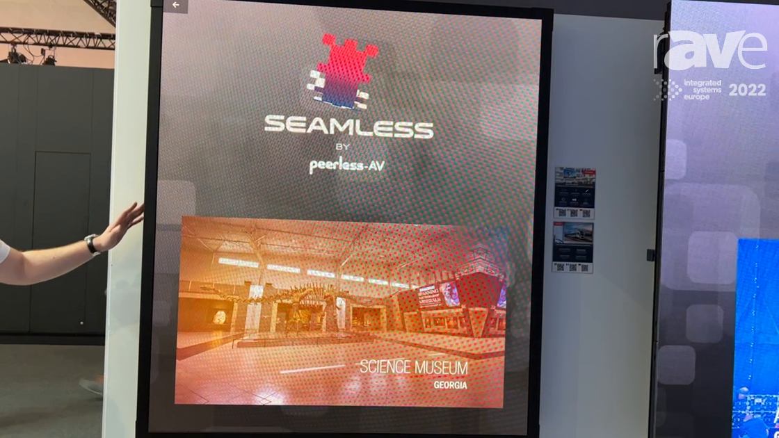 ISE 2022: Peerless-AV Shows dvLED Kitted Solutions, Including Universal ...