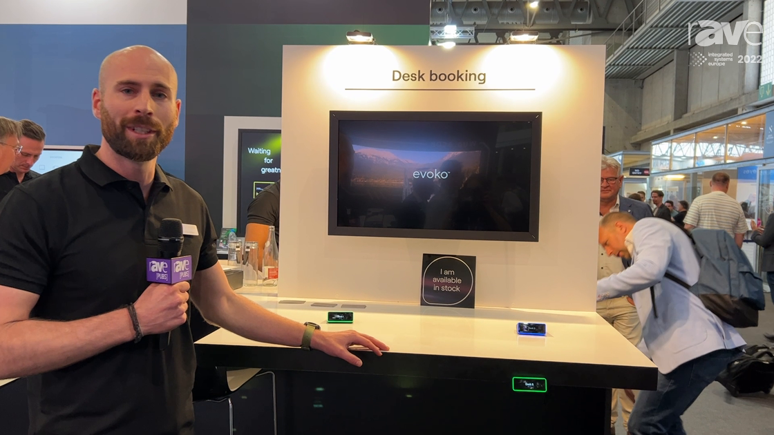 ISE 2022: SMS Evoko Group Shows Kleeo Desk Manager, a Smart Desk ...