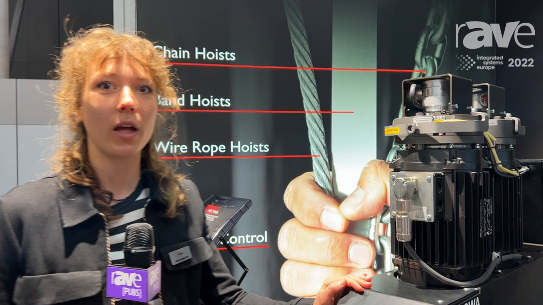 ISE 2022: ASM Offers Hoist Solutions for Live Events, Shows HWCA TwinMaster for Scenery Bars ...