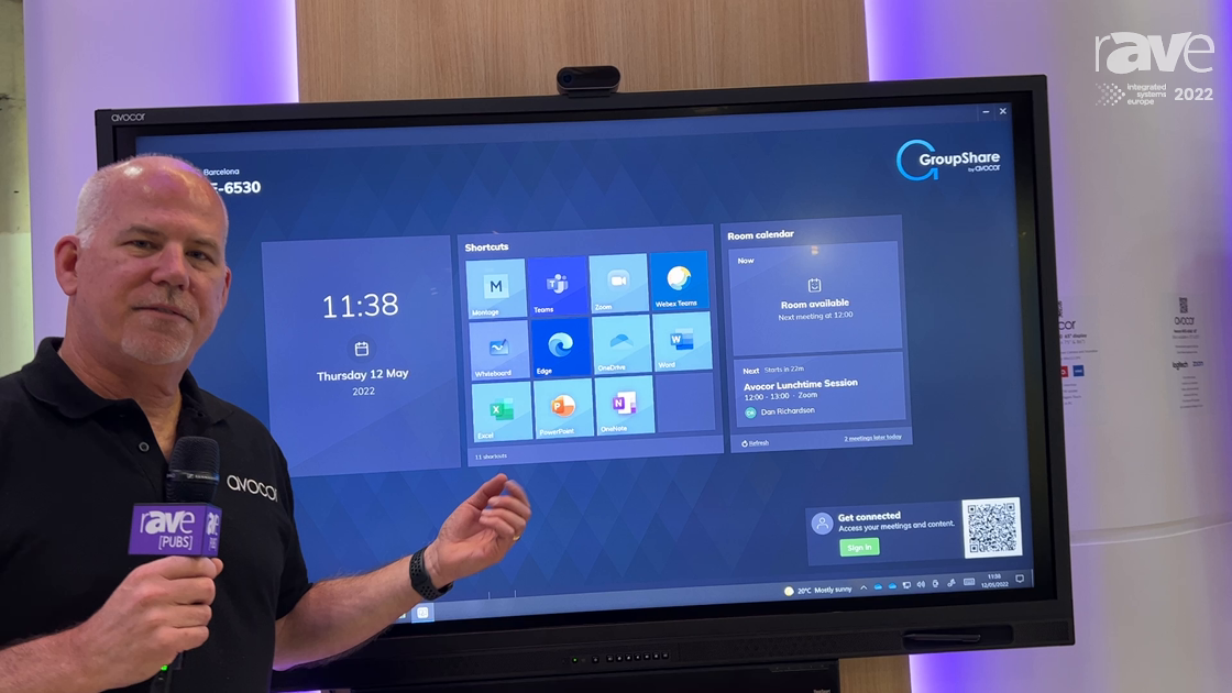 ISE 2022: Avocor Showcases GroupShare One-Touch Collaboration Software – rAVe [PUBS]