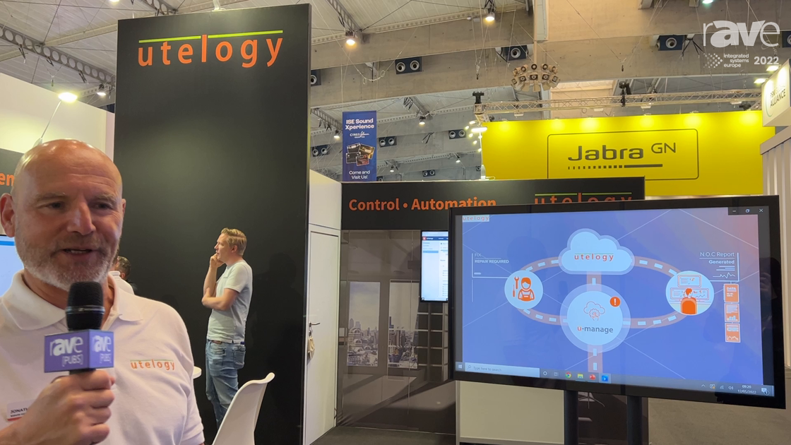 ISE 2022: Utelogy Shows Workspace Management Platform for AV Control ...