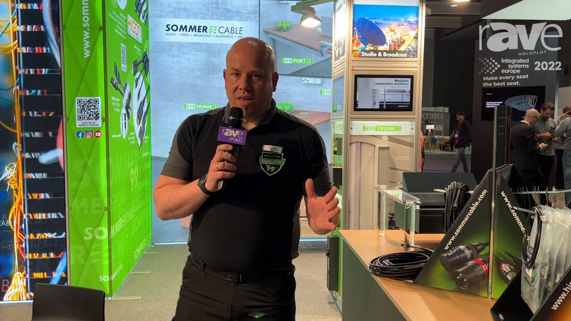 ISE 2022: Sommer Cable Intros Extremely Flexible, Strong Cat6a Cable ...