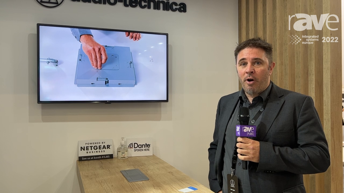 ISE 2022: Audio-Technica Intros ATND1061 Beamforming Ceiling Array ...