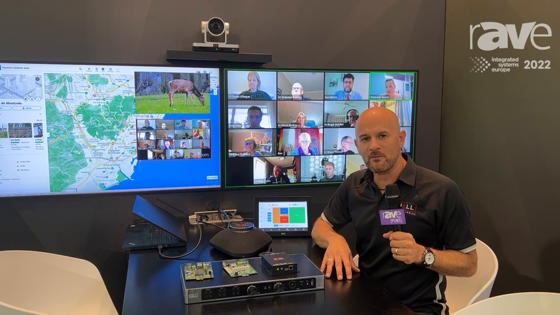 ISE 2022: Hall Technologies Adds Tabletop Speakerphone, EMCEE200 Presentation Switcher, HIVE ...