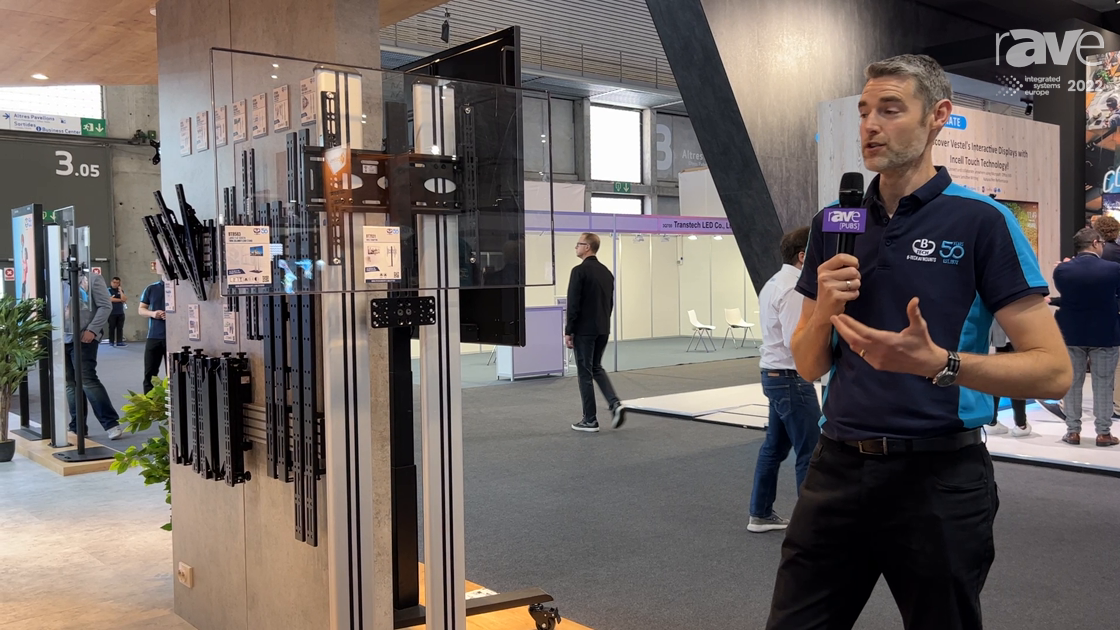 ISE 2022: B-Tech AV Mounts Exhibits Universal Soundbar Mounting System ...