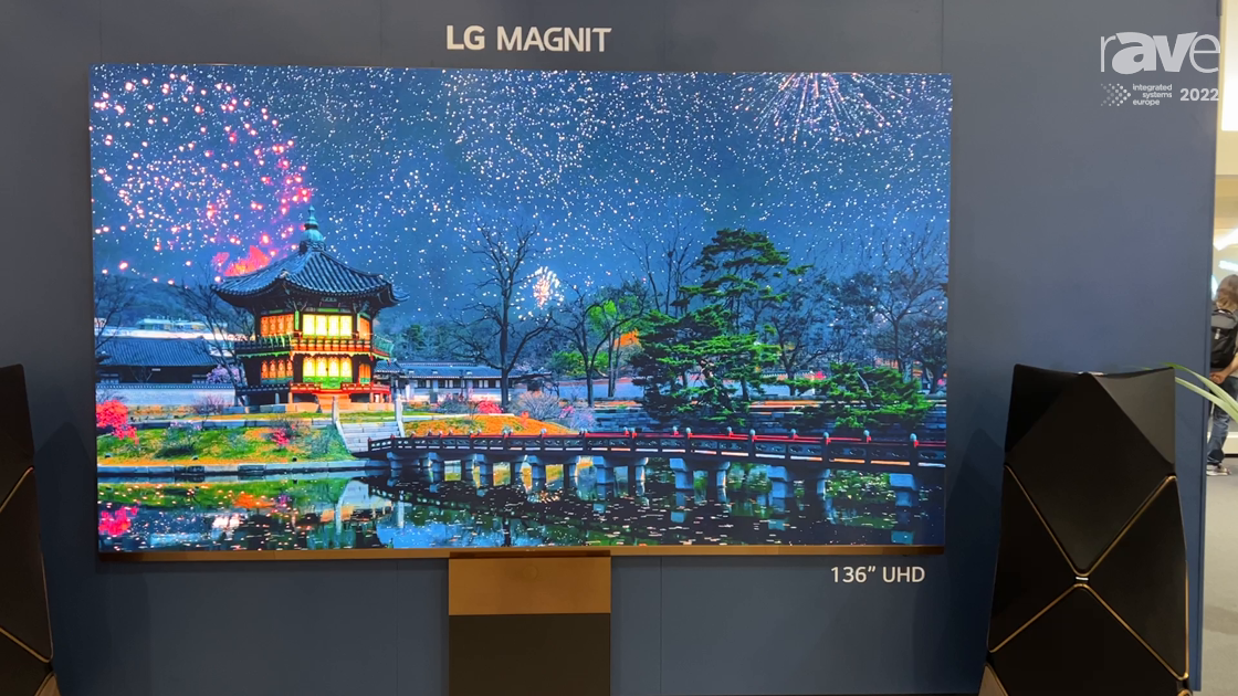 ISE 2022: LG Electronics Highlights 136-Inch MAGNIT Residential microLED Display – rAVe [PUBS]