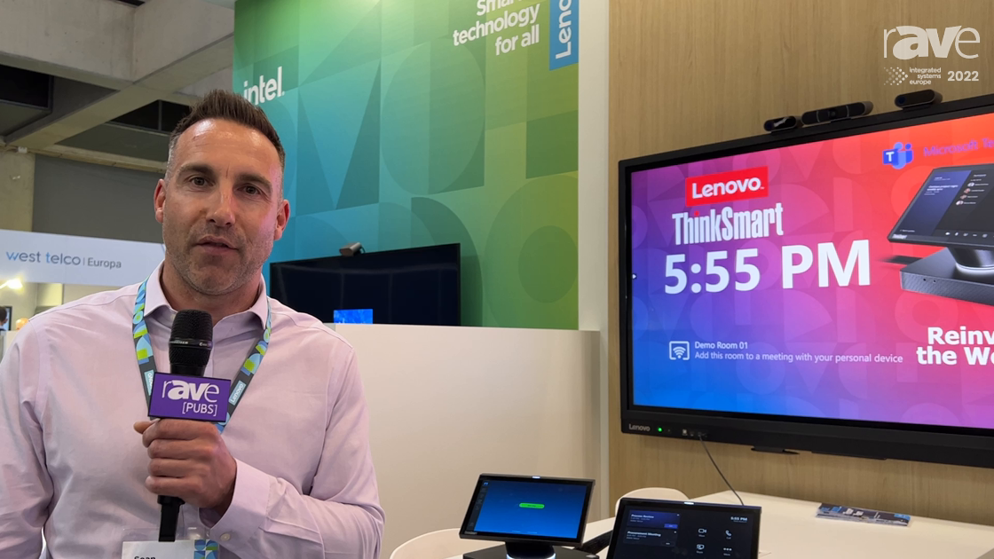 ISE 2022: Lenovo Showcases ThinkSmart Hub Generation 2 Meeting Room ...
