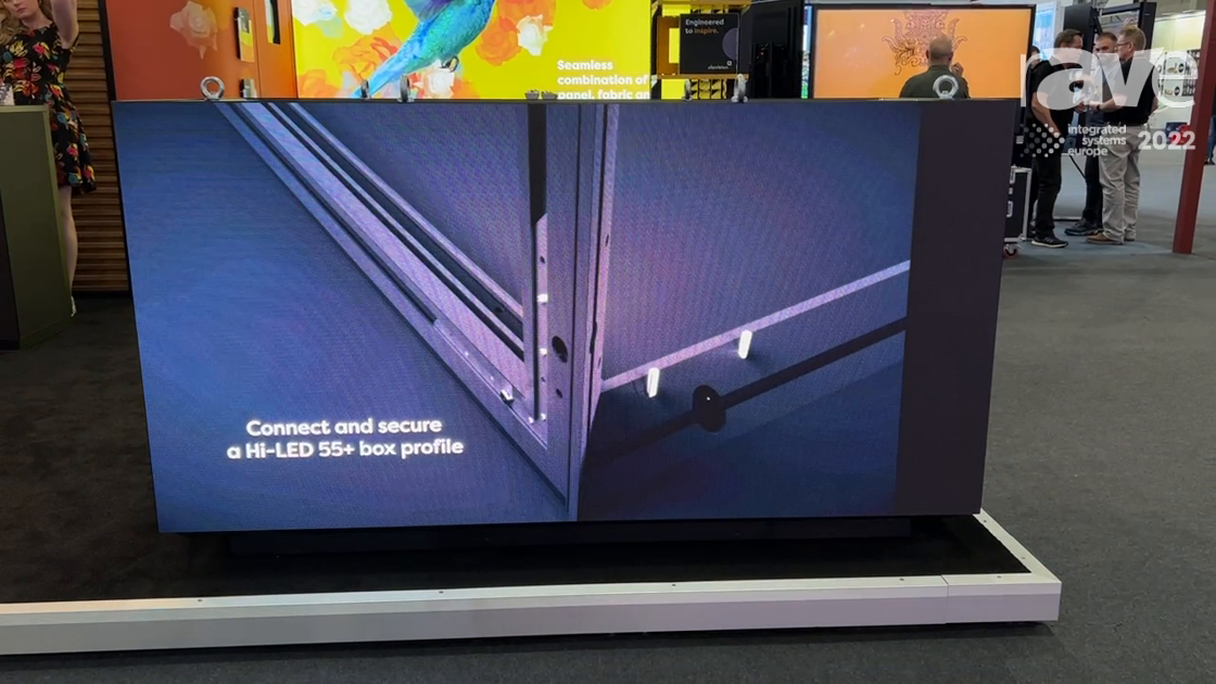 ISE 2022: Aluvision Presents Omnibox, a Panel and Fabric System with ...