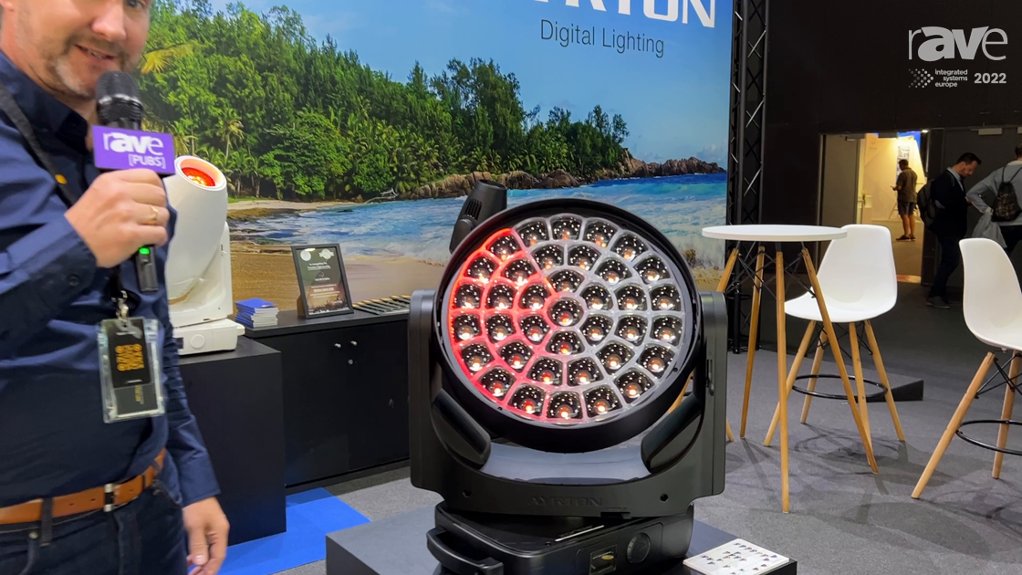 ISE 2022: Ayrton Lighting Features Zonda 9 FX Luminaire Devised for ...