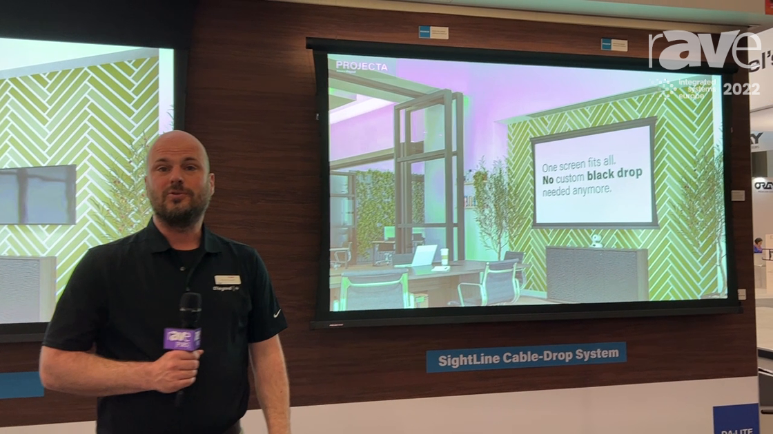 ISE 2022: Projecta and Da-Lite Exhibit SightLine Cable-Drop System on ...