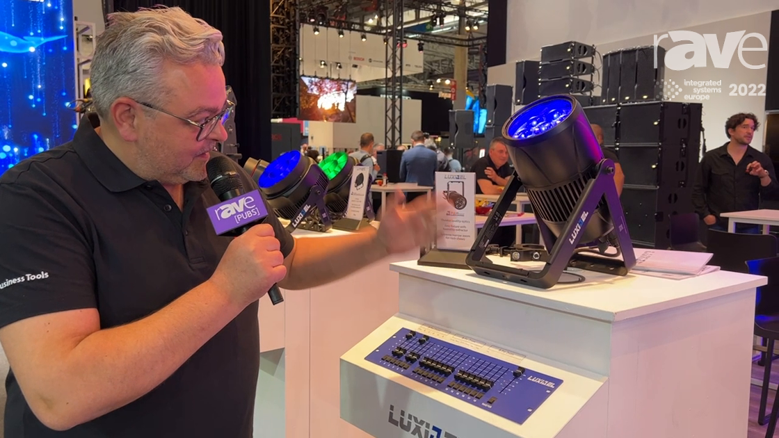 ISE 2022: Luxibel Features the B PAR360Z, a Powerful IP-Rated Zoom Par ...