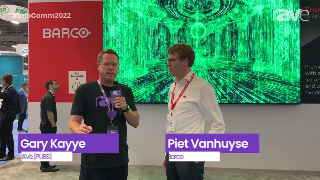 InfoComm 2022: Piet Vanhuyse Explains Why Barco Says the TruePix LED ...