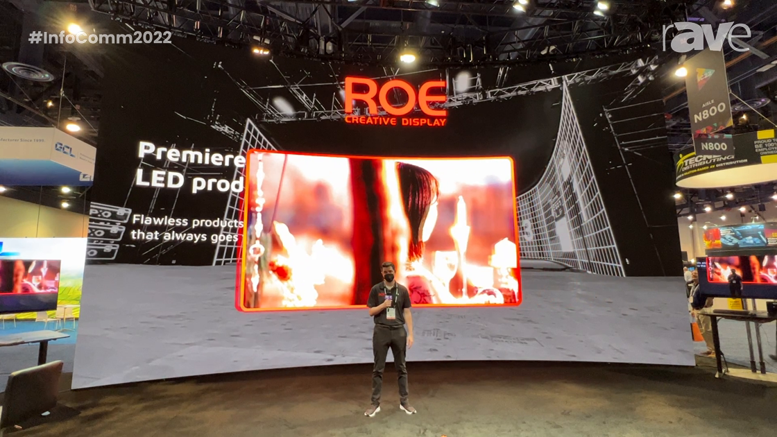 InfoComm 2022: ROE Visual Features Black Pearl dvLED Display for Film ...