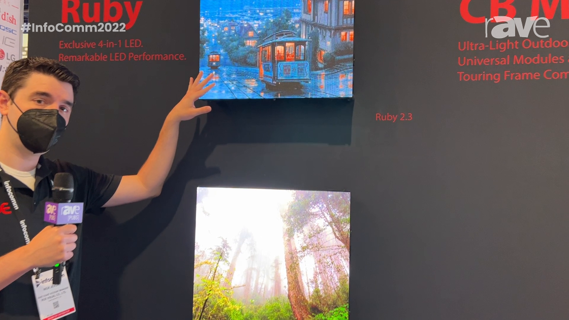 InfoComm 2022: ROE Visual Showcases Ruby dvLED Display for Rental ...