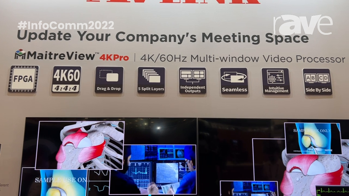 InfoComm 2022: AV LINK Group Talks MaitreView 4KPro, 4K@60Hz Multi ...