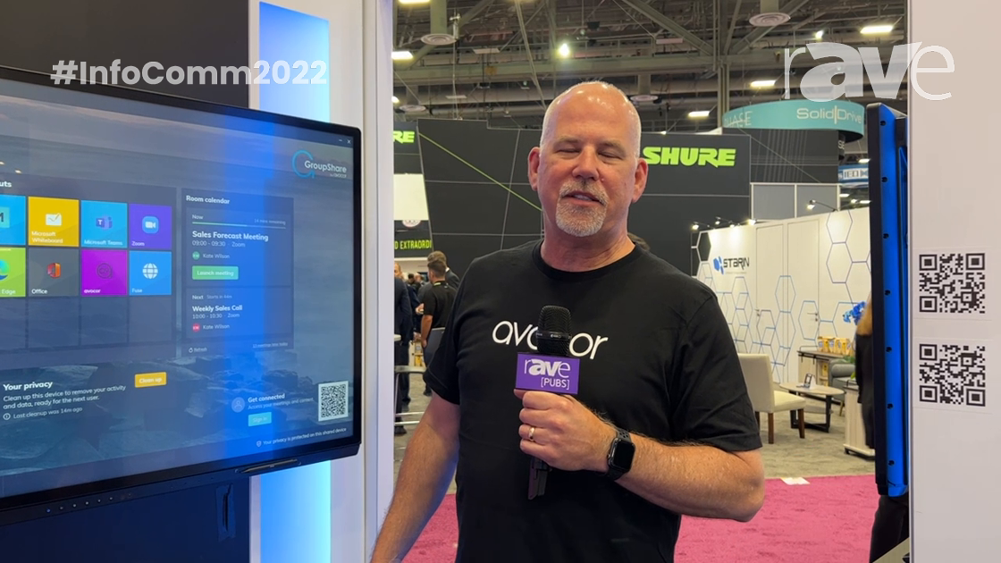 InfoComm 2022: Avocor Showcases GroupShare Experience Wireless Sharing Interface with Fuse App ...