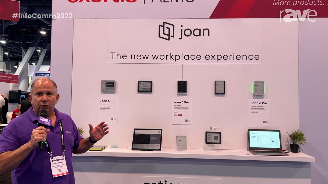 InfoComm 2022: Extertis Almo Shows Off the Joan E Ink-Based Room ...