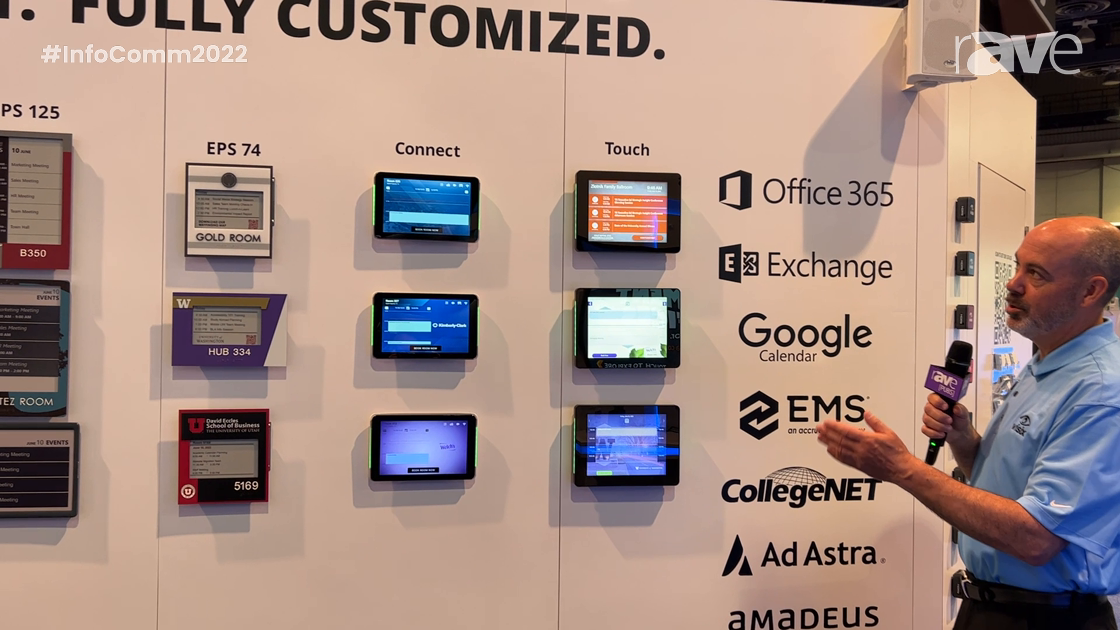 InfoComm 2022: VISIX Overviews Its Wide Range of Digital Room Signs – rAVe [PUBS]