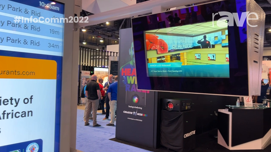 InfoComm 2022: Nanov Display Offers 21-Inch Tilted Display and 46-Inch ...