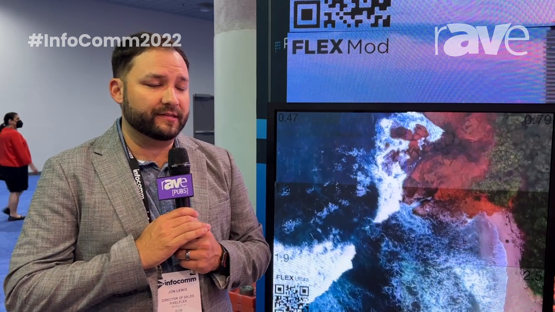 InfoComm 2022: PixelFLEX LED Reveals FLEXUltra 0.47mm Flip-chip COB ...