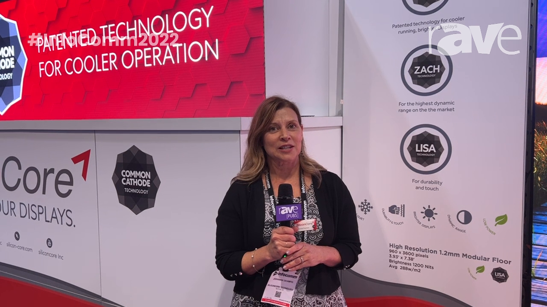 InfoComm 2022: SiliconCore Reveals 1.2mm Pixel Pitch High-Resolution ...