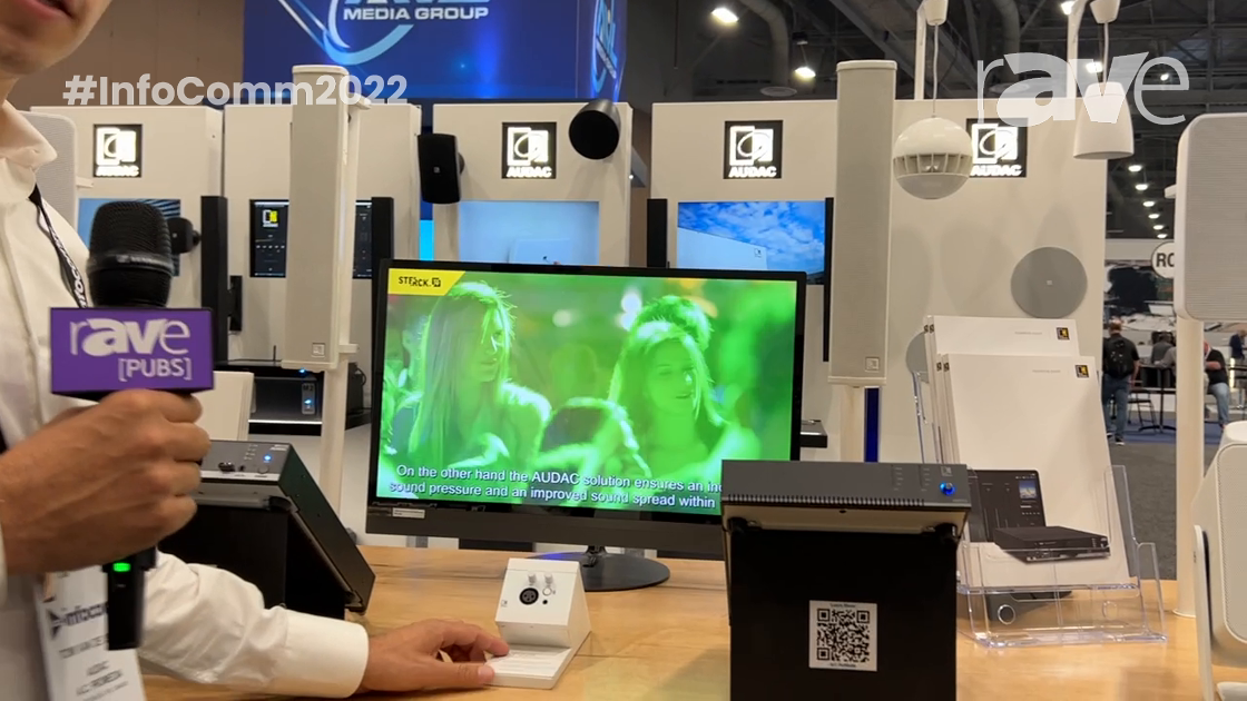 InfoComm 2022: AUDAC Shows Off Its WP Series with the WP225 Universal ...