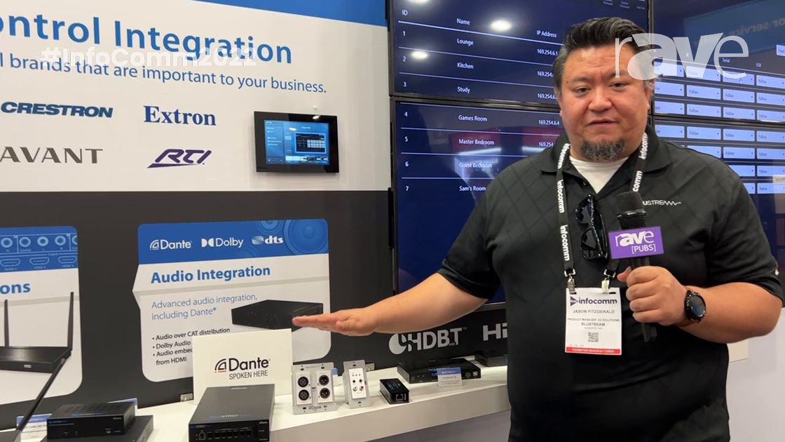 InfoComm 2022: Blustream Previews Dual-Gang Dante Wall Plate, Plus ...