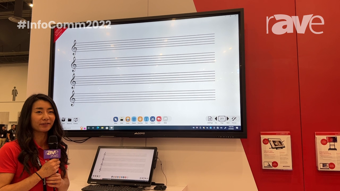 InfoComm 2022: QOMO Recommends PresenStation QIT600F3 Capacitive-Touch ...