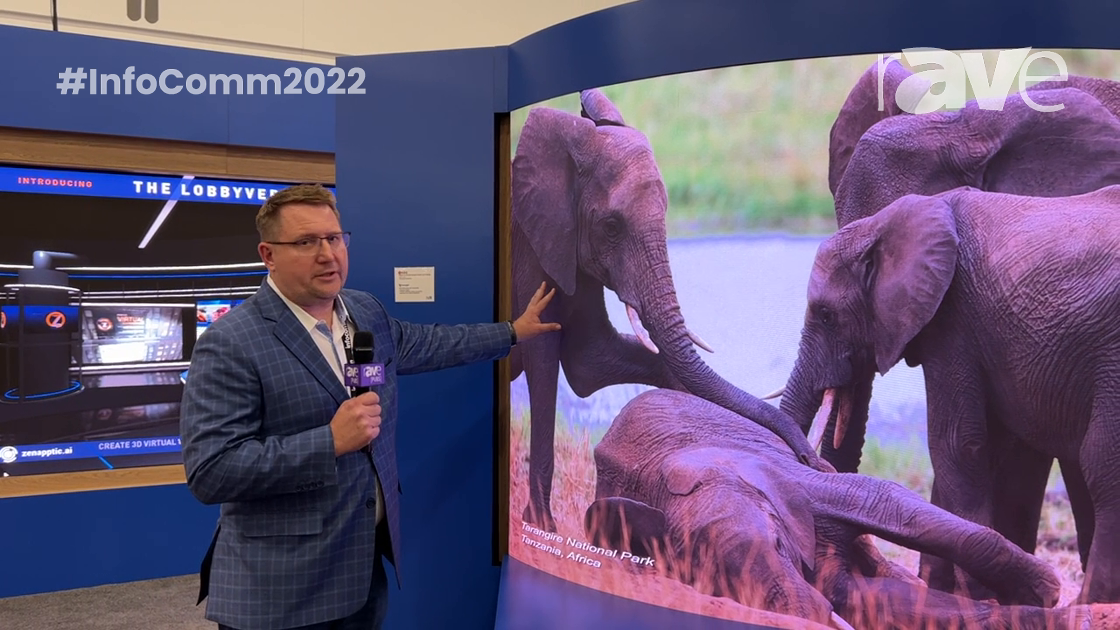 InfoComm 2022: SBC Exhibits 1.2mm Pixel Pitch Concave Soft-Module LED ...