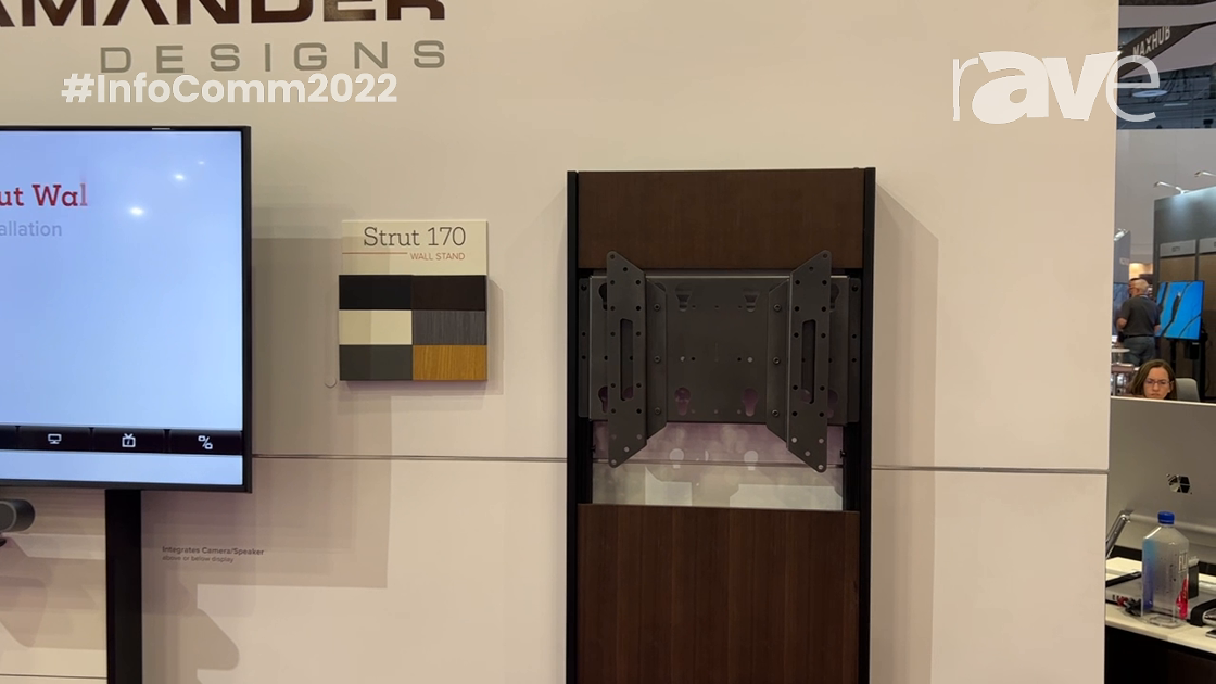 InfoComm 2022: Salamander Designs Introduces Strut 170 Wall Stand for ...
