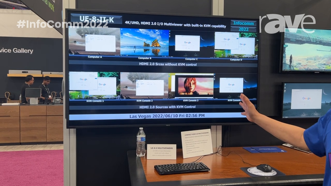 InfoComm 2022: Apantac Breaks Down Its UE-8-II-K 4K Multiviewer with ...