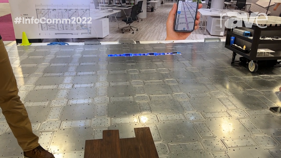 InfoComm 2022: FreeAxez Shows Us Gridd Power, Plus Gridd Raised Floor ...