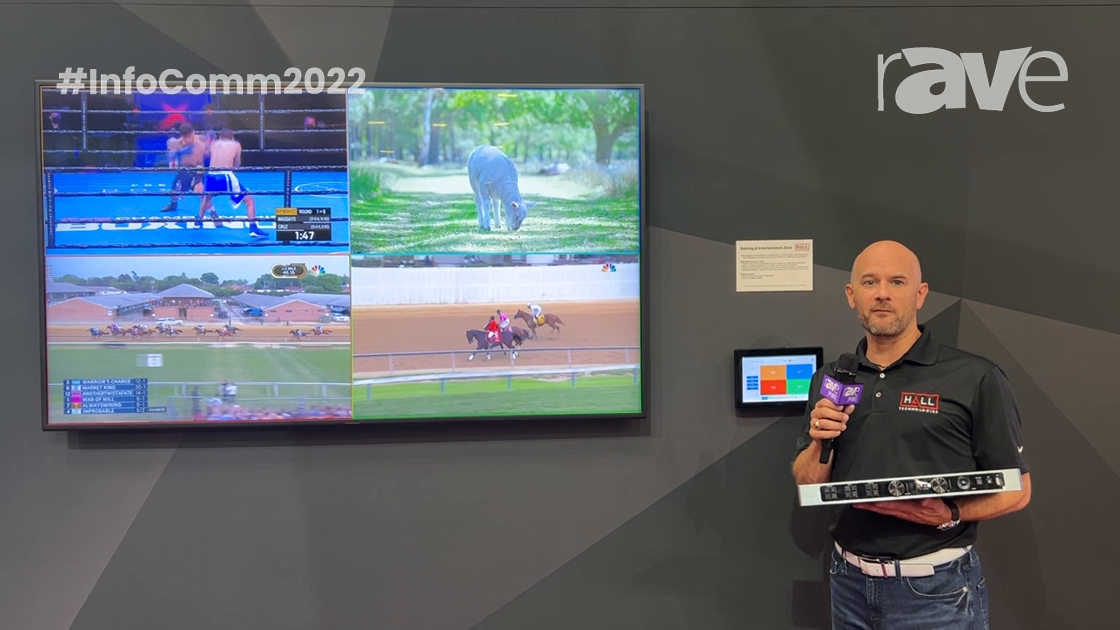 InfoComm 2022: Hall Technologies Demos EMCEE200 Presentation Switcher Controlled by HIVE ...