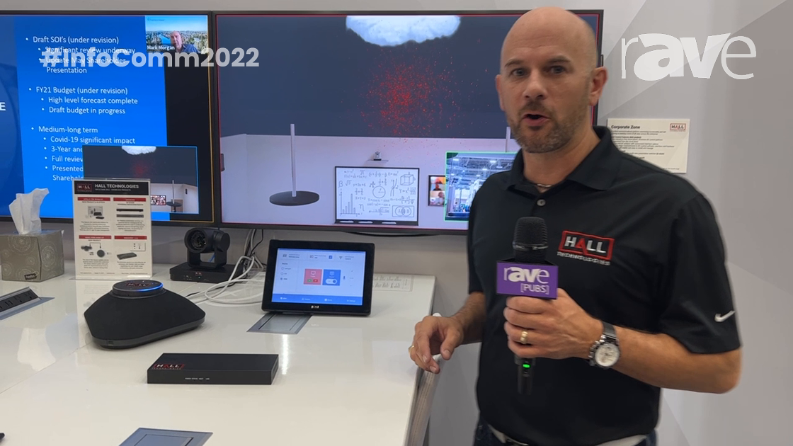 InfoComm 2022: Hall Technologies Introduces ATLAS Conference Speakerphone, HIVE Touch Panel ...