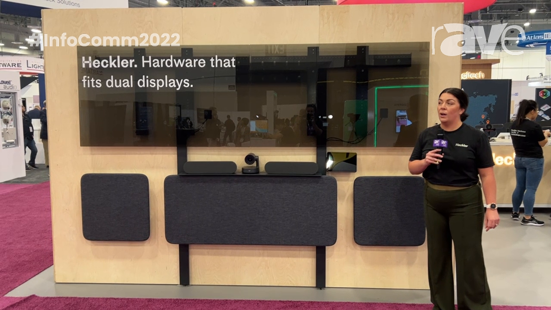 InfoComm 2022: Heckler Design Shows Off Both AV Wall Structure and ...